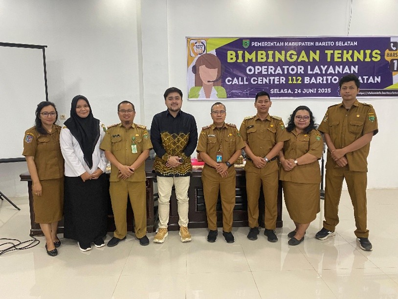 DiskominfoSP Barito Selatan Gelar Bimtek Operator Call Center 112 untuk Persiapan Implementasi ...